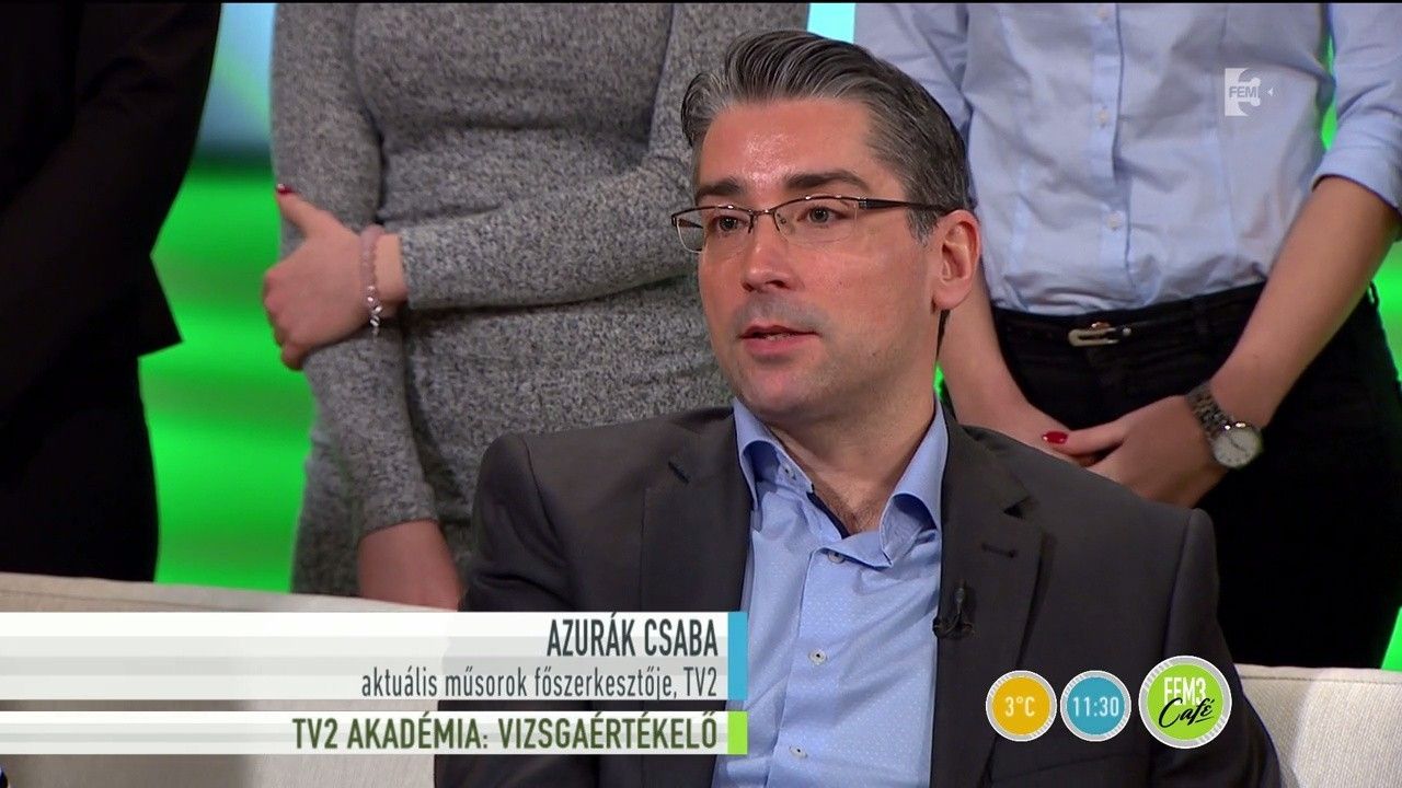 Azurák Csaba talált jövőbeli kollégát a vizsgán