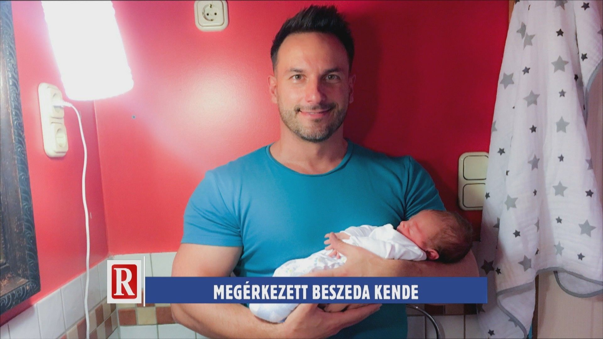 Megszületett Beszeda Gábor kisfia, Kende!